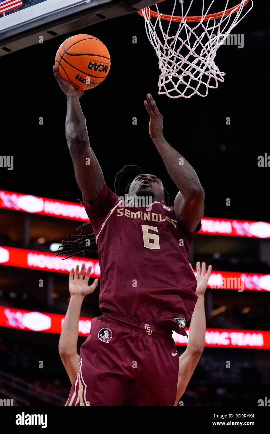 Florida State guard Robert McCray V (6) shoots during the second half ...