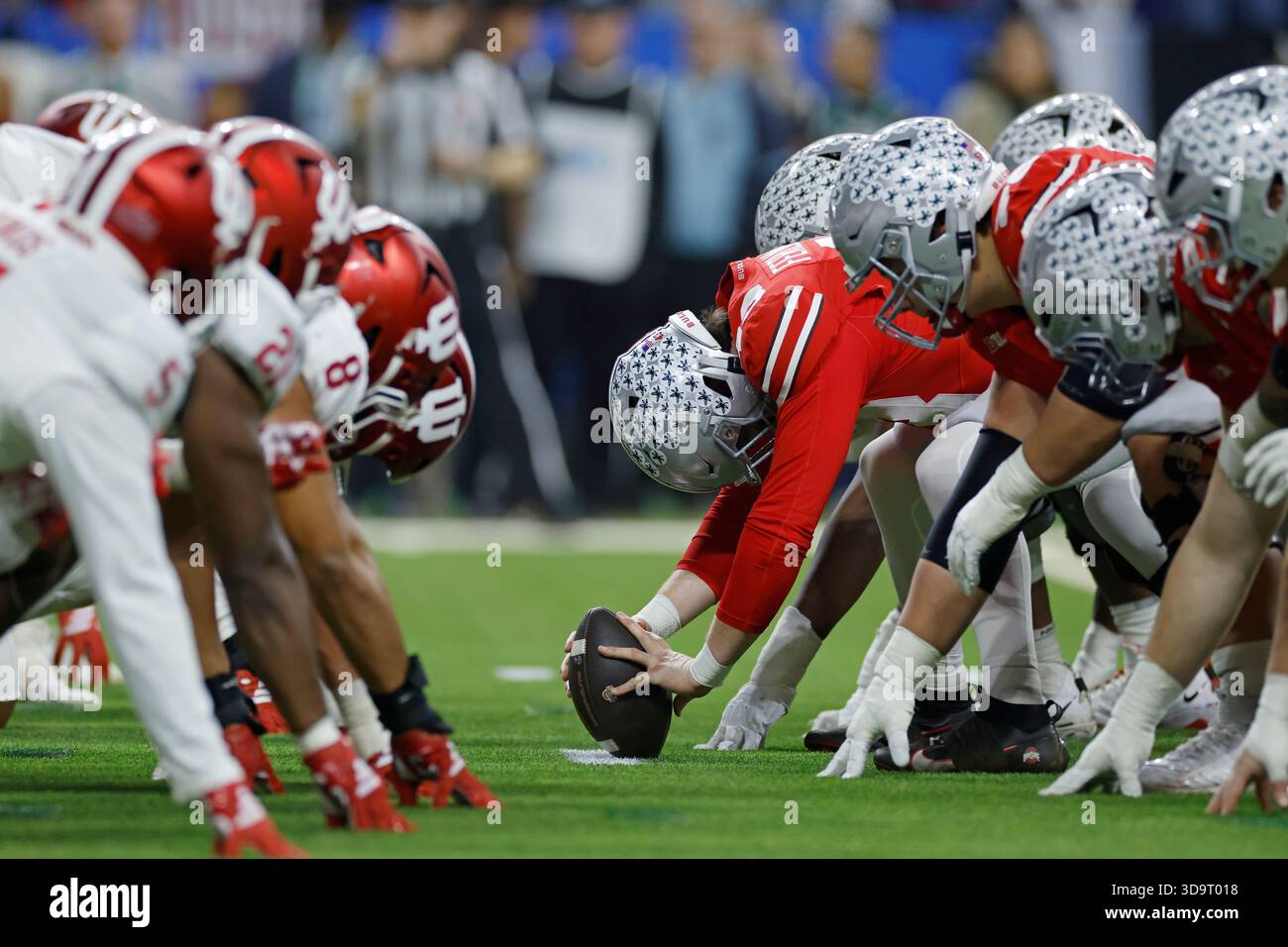 INDIANAPOLIS, IN - DECEMBER 06: Ohio State Buckeyes and Indiana ...