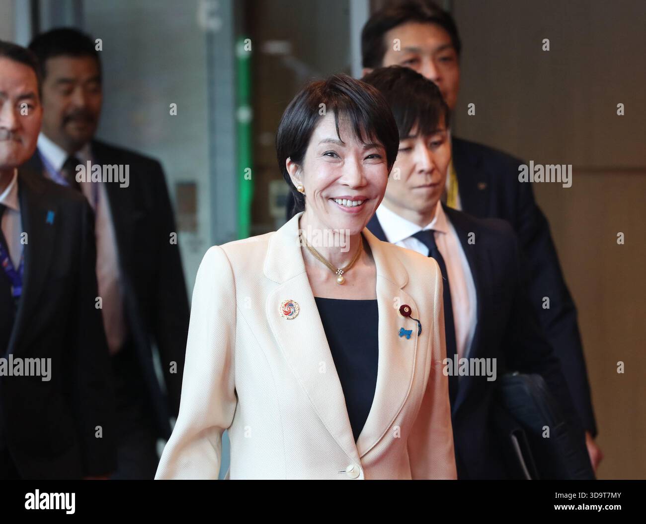 Sanae Takaichi，Prime Minister of Japan attends the 47th ASEAN Summit at ...