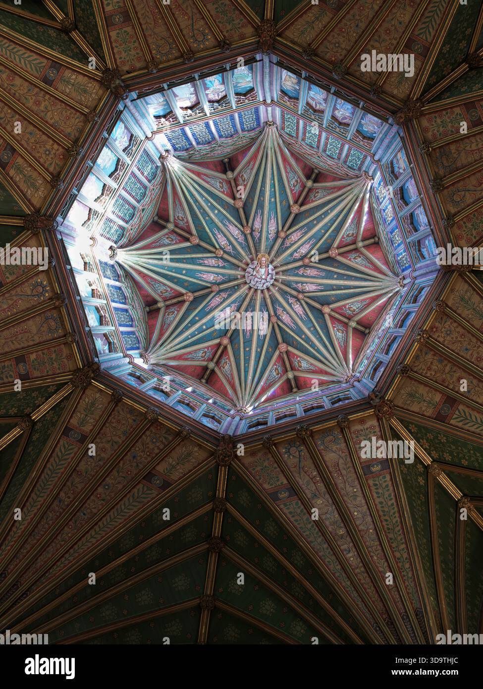 The octagon tower at Ely cathedral, England Stock Photo - Alamy
