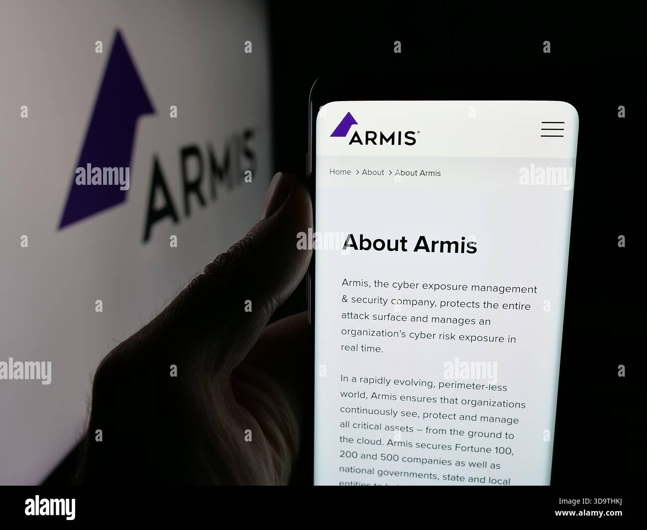 Armis logo hi-res stock photography and images - Alamy