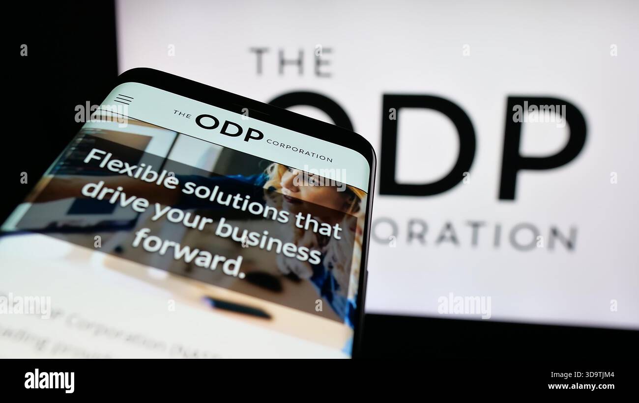 Odp business company logo hi-res stock photography and images - Alamy