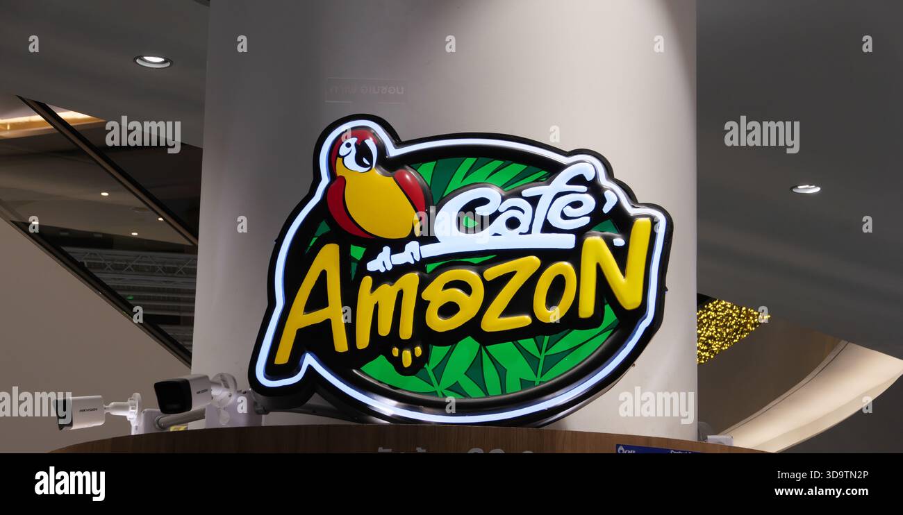 Cafe amazon logo hi-res stock photography and images - Alamy