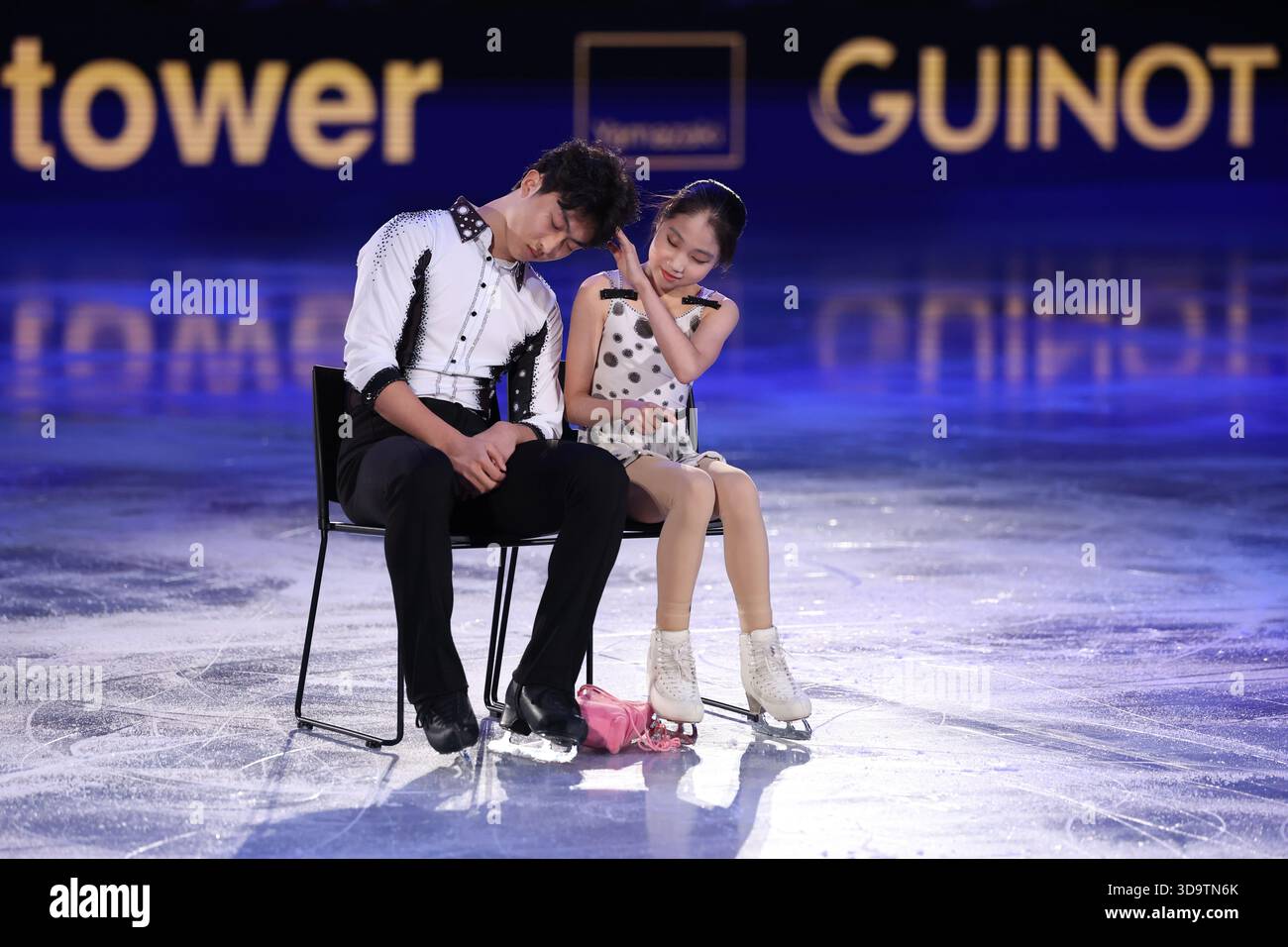 Rui GUO and Yiwen ZHANG of China perform during Exhibition (Gala) of ...