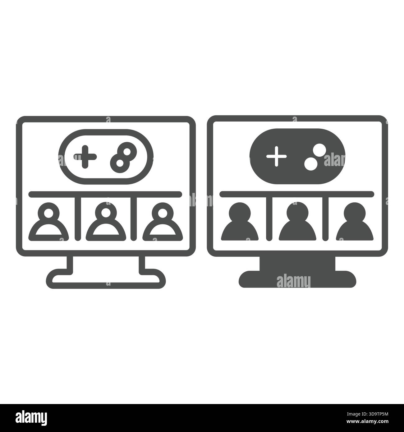 Gamer competition Black and White Stock Photos & Images - Alamy