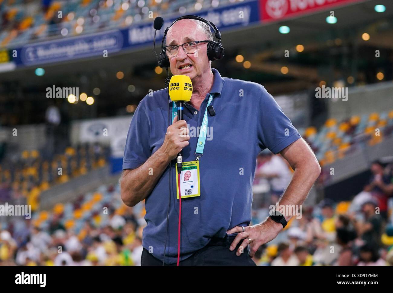 Jonathan Agnew, BBC Sport, on day four of the second NRMA Insurance ...