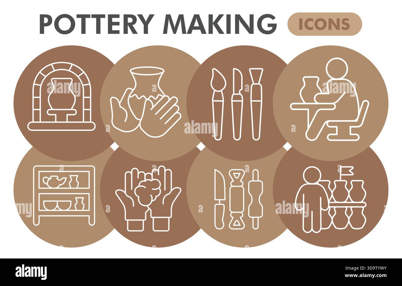 Traditional crafts shop Stock Vector Images - Alamy