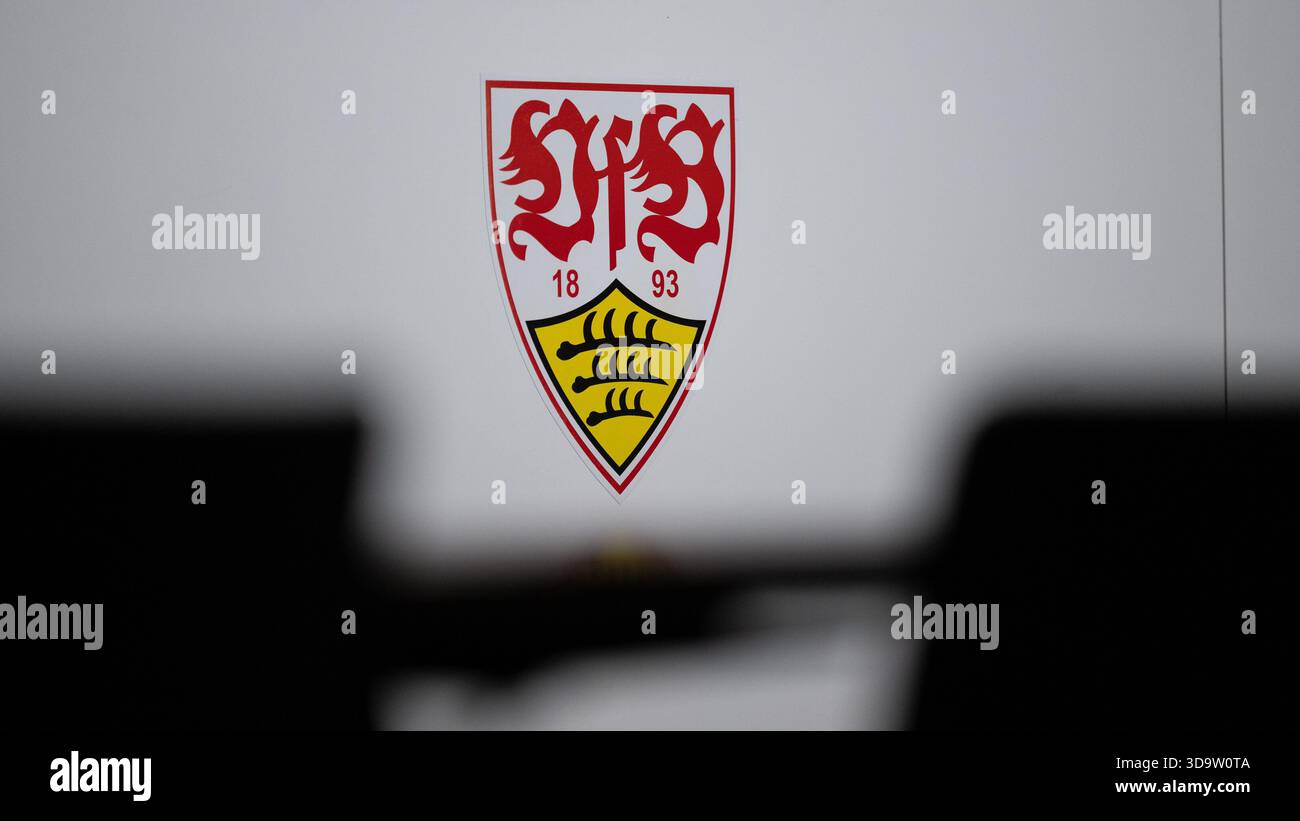 Symbolic image Stuttgart logo, crest, GER, Stuttgart vs. FC FC Bayern ...