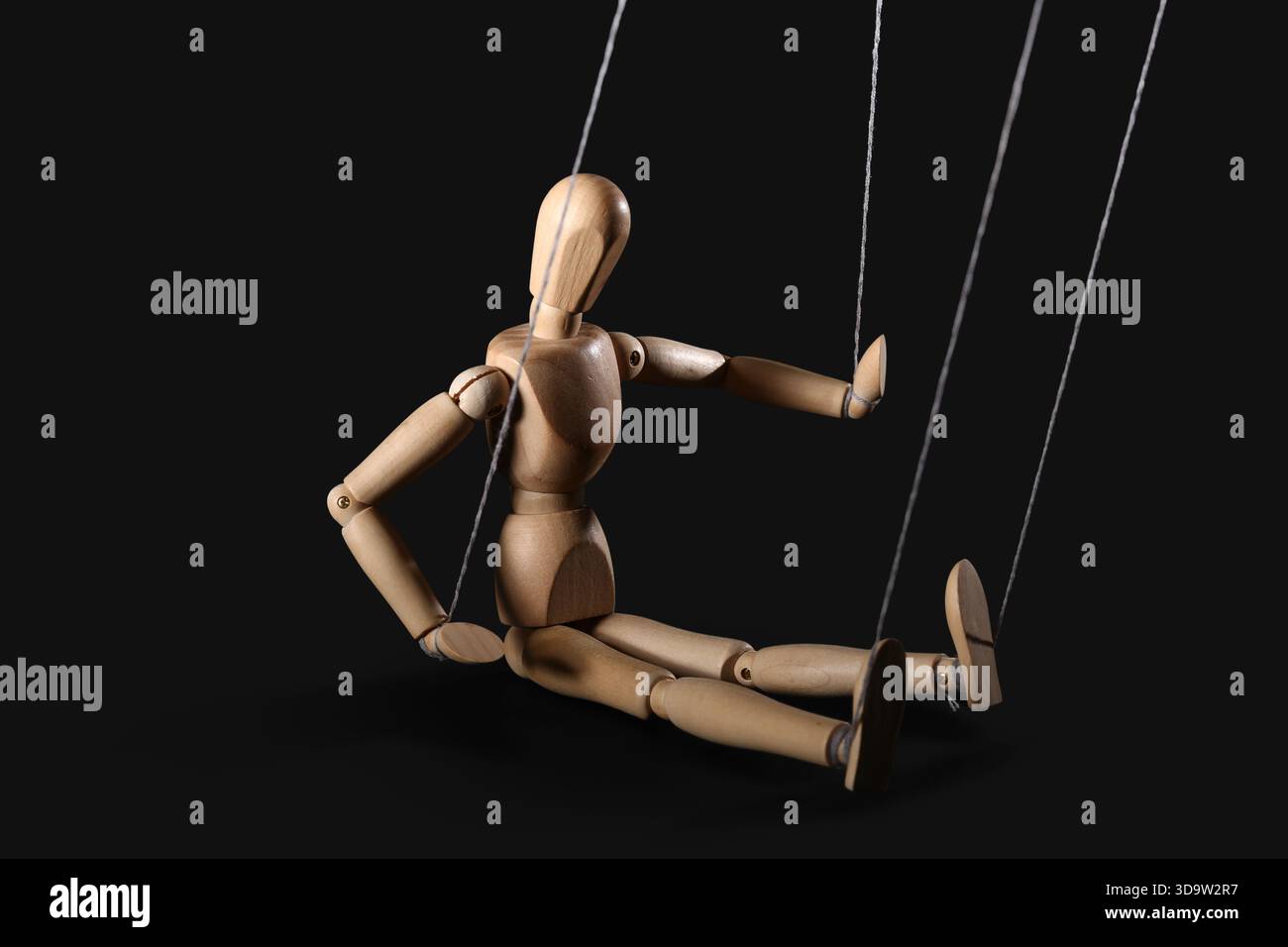 Puppet control strings hi-res stock photography and images - Alamy