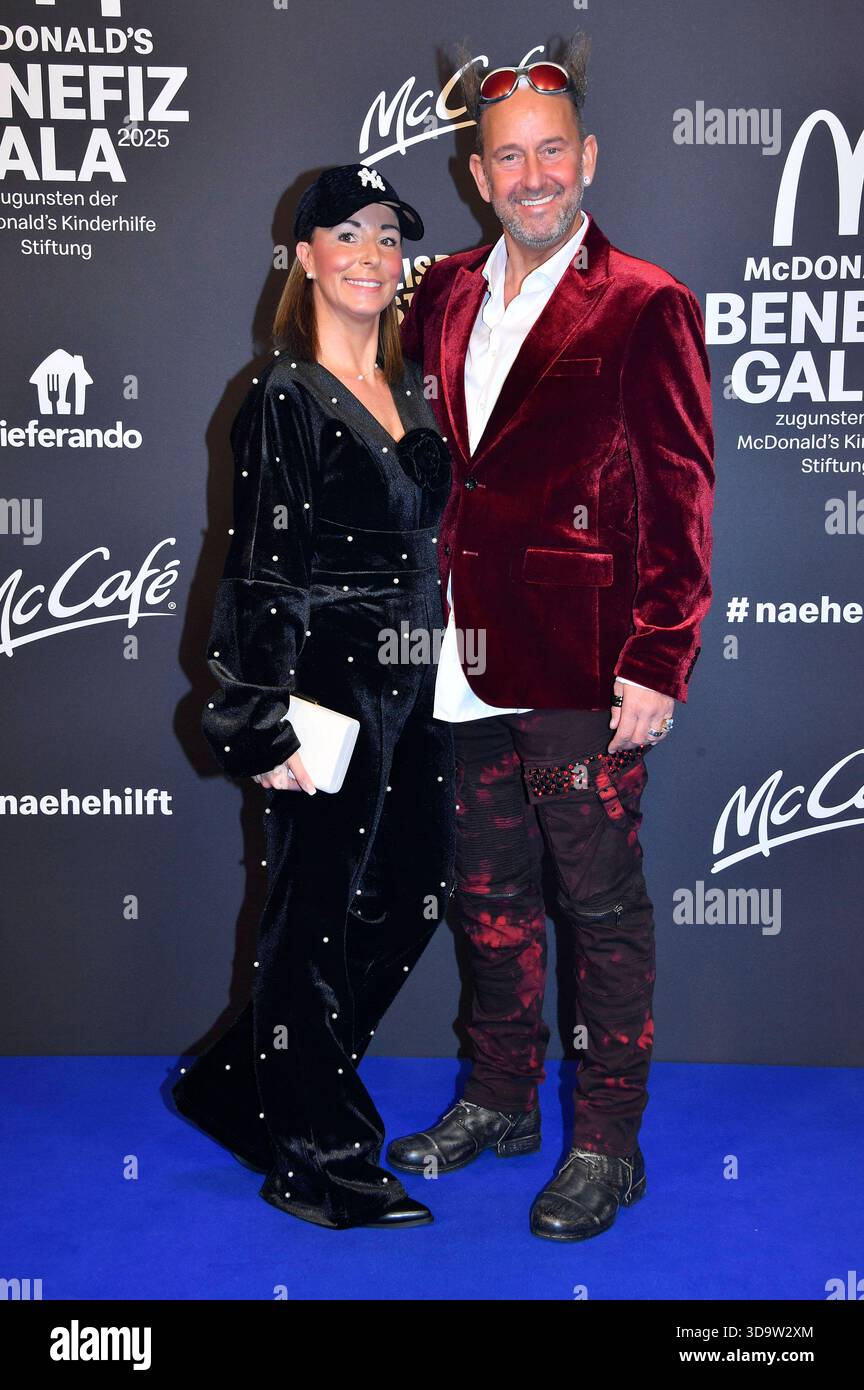Tom Lehel mit Ehefrau Dany Lehel bei der 20. McDonald s Benefiz Gala ...