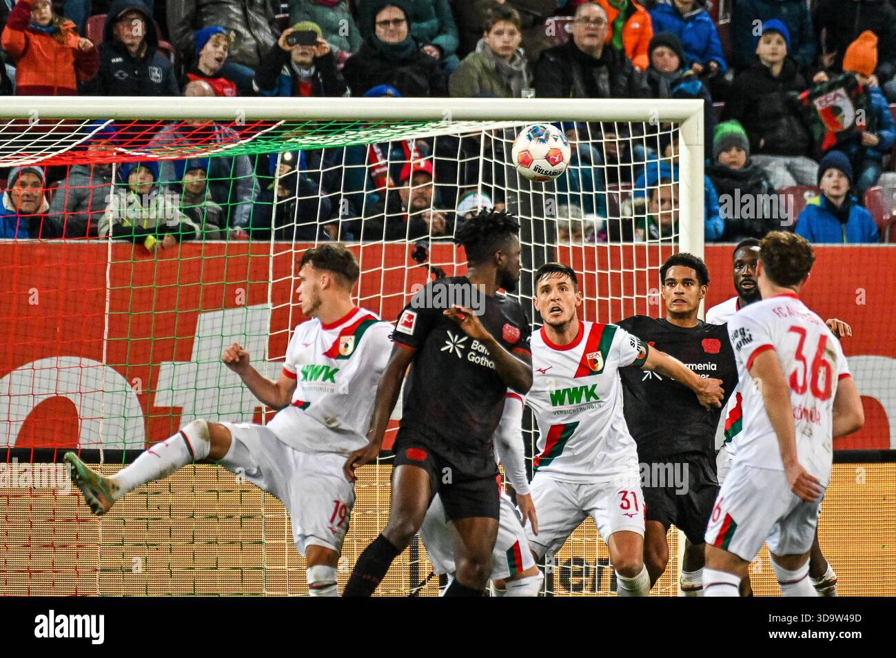 12/06/2025, WWK-Arena, FC Augsburg, GER, 1. FBL, FC FC Augsburg vs ...