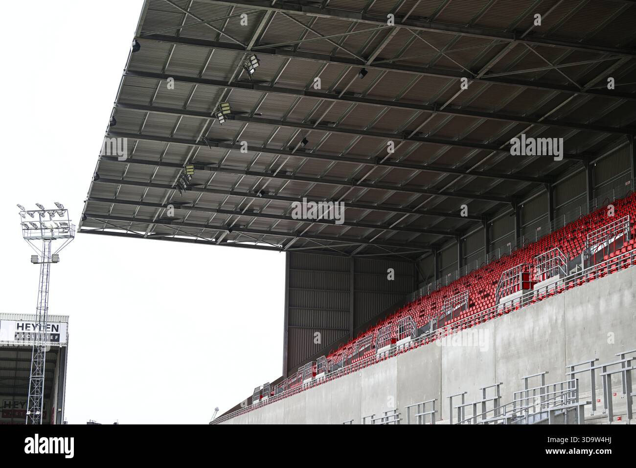 Details of the seating section pictured during a press event to mark ...