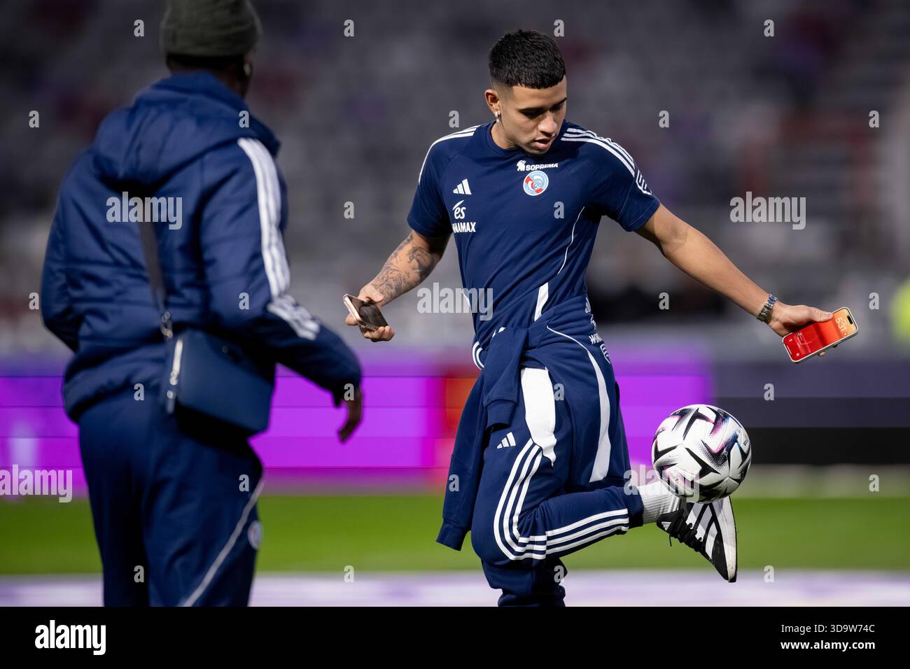 Kendry Paez of Strasbourg during the Ligue 1 McDonald's match between ...
