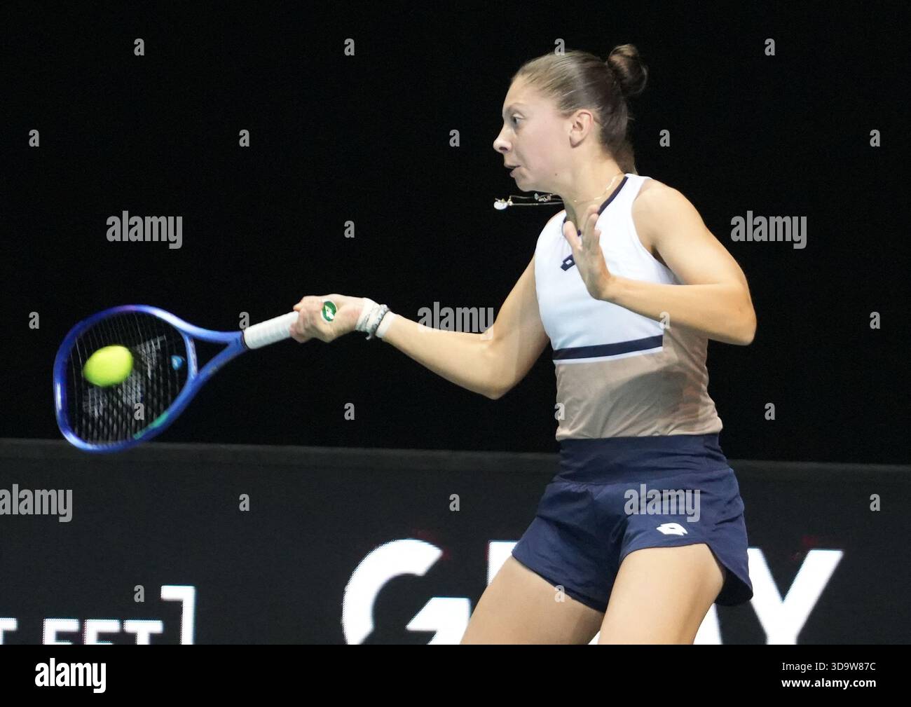 Antonia Ružić of Croatie at the Angers Open Women's Semifinals 2025, on ...