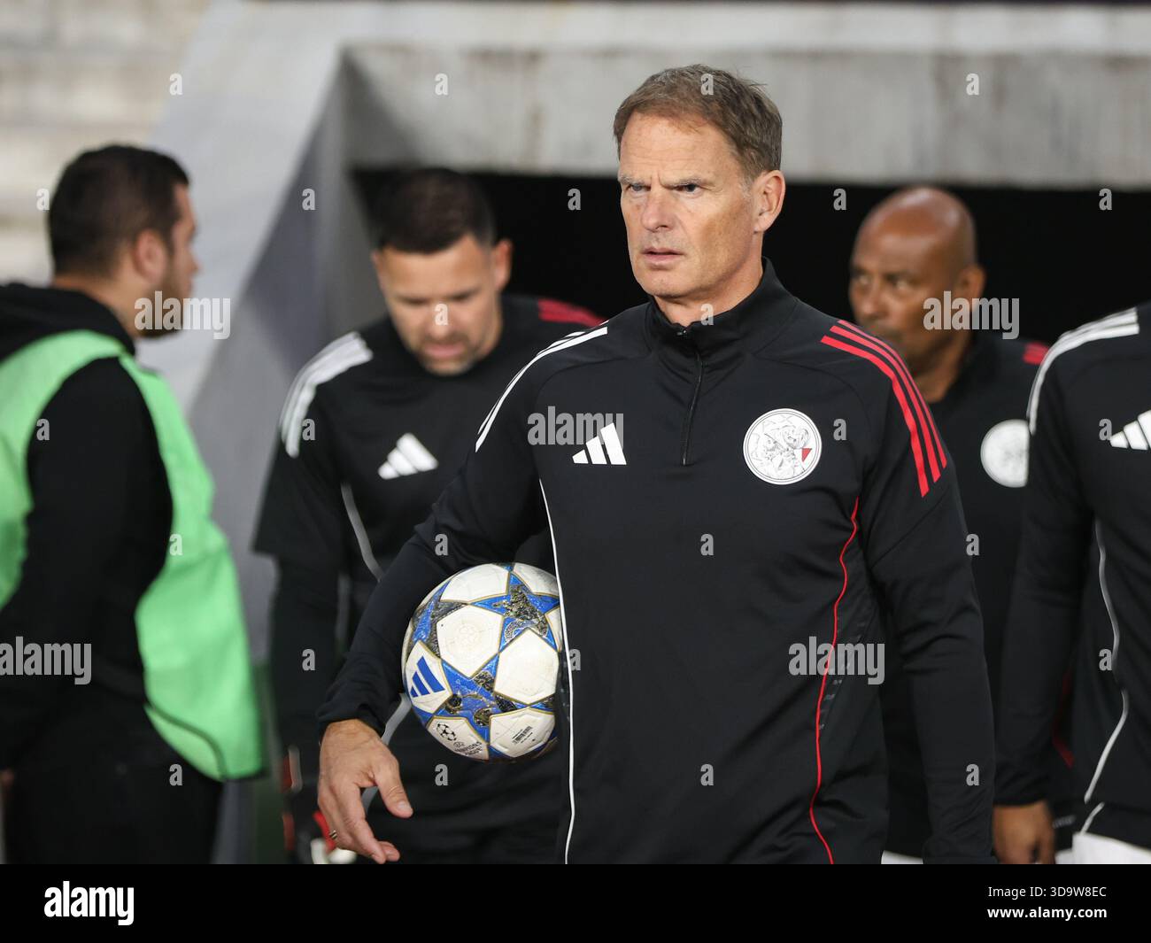 FRANK DE BOER of Ajax Legends before the friendly match between Dinamo ...