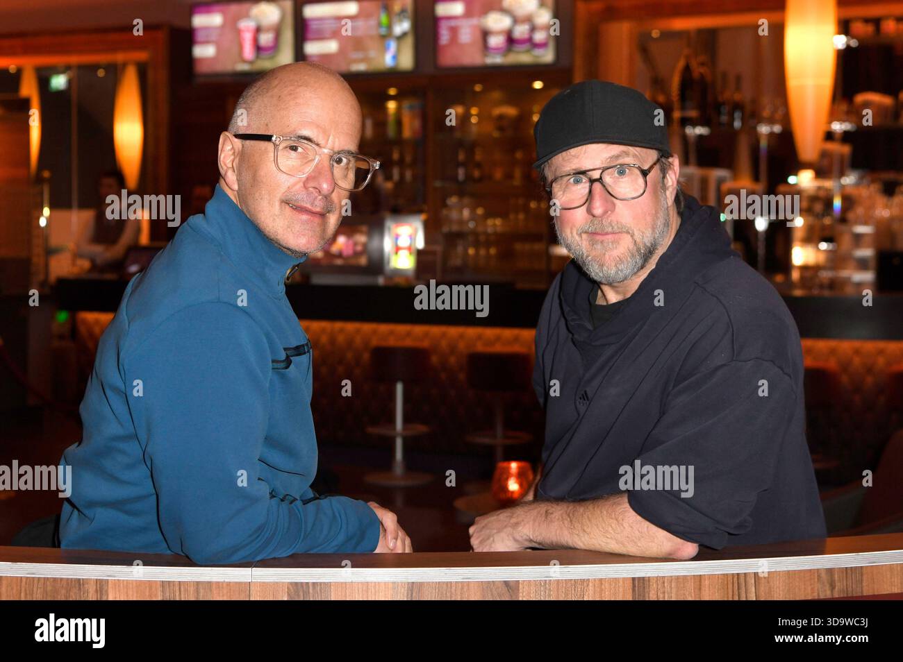 Christoph Maria Herbst and Bjarne Mädel at the screening of the feature ...