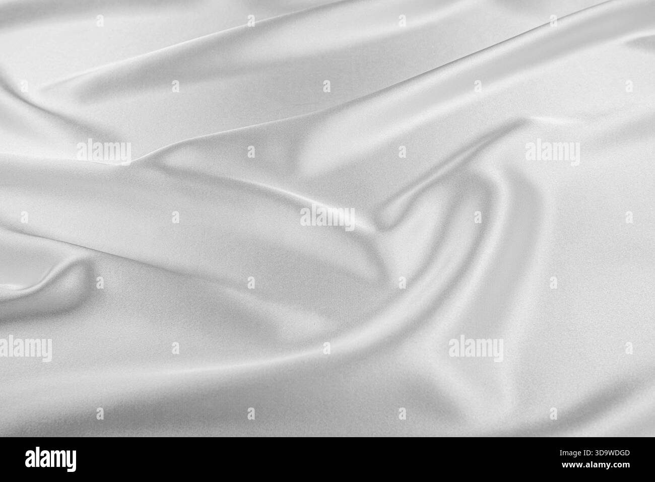 Texture silk satin fabric Black and White Stock Photos & Images - Alamy