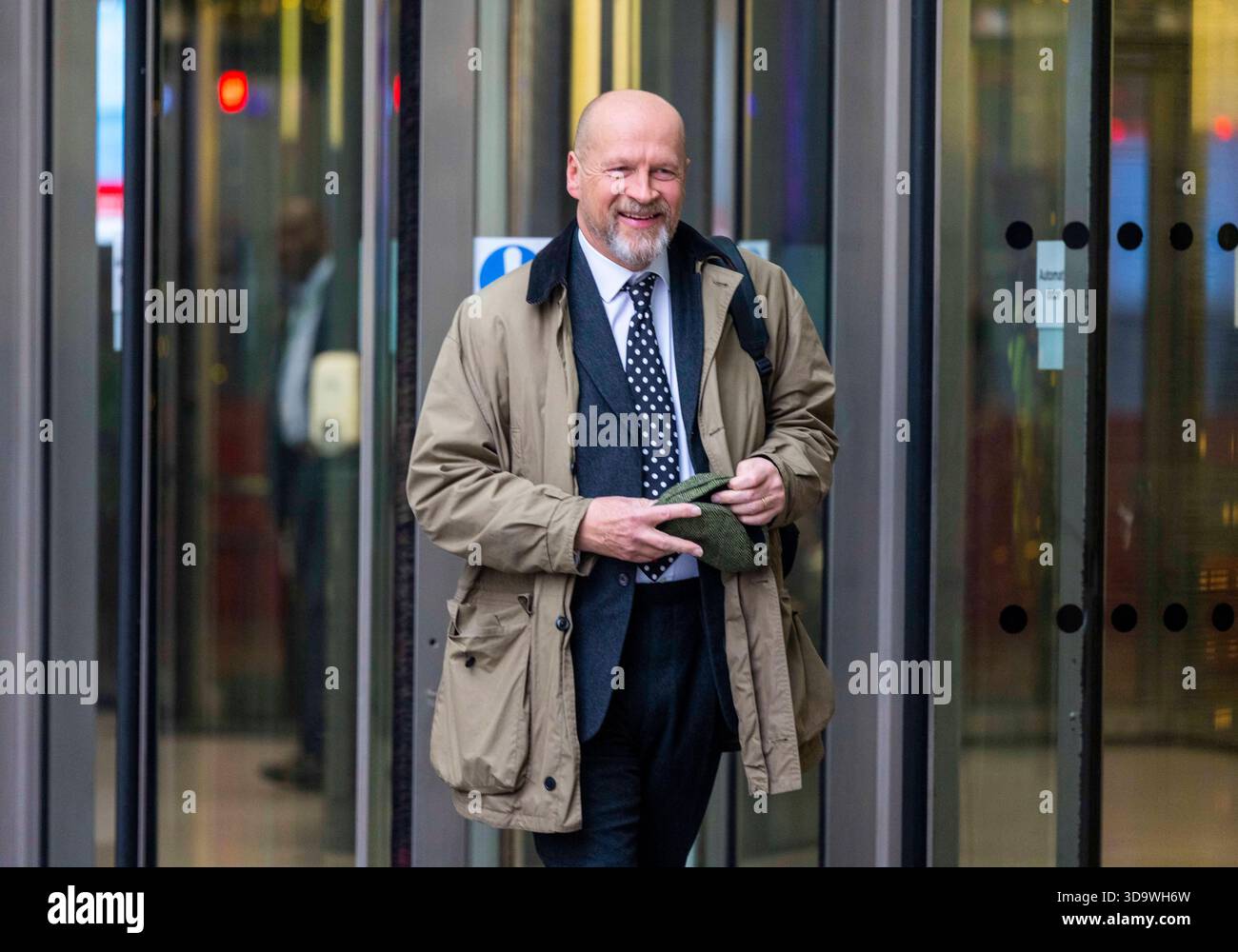 London, UK 7th Dec 2025 Reed Group CEO, James Reed, at the BBC for ...