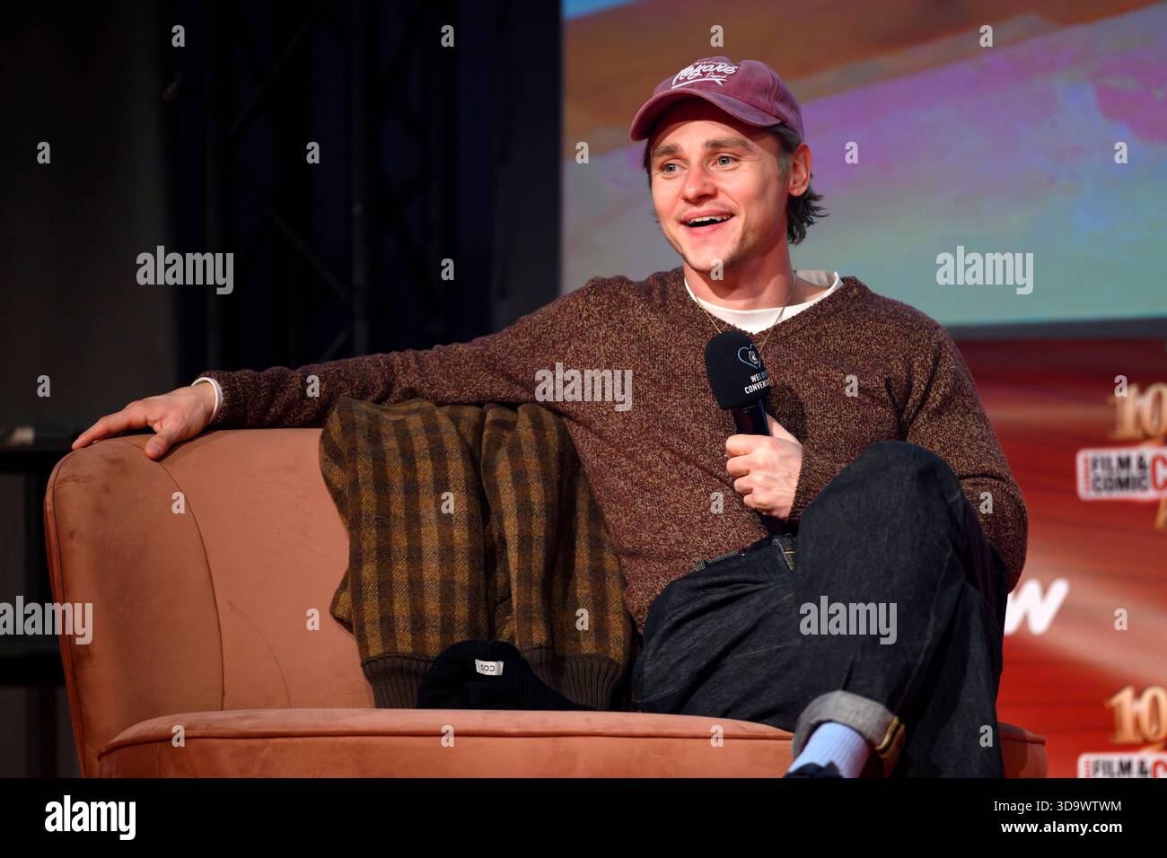 Actor Ben Hardy (including Conjuring 4) at the German Film & Comic Con ...