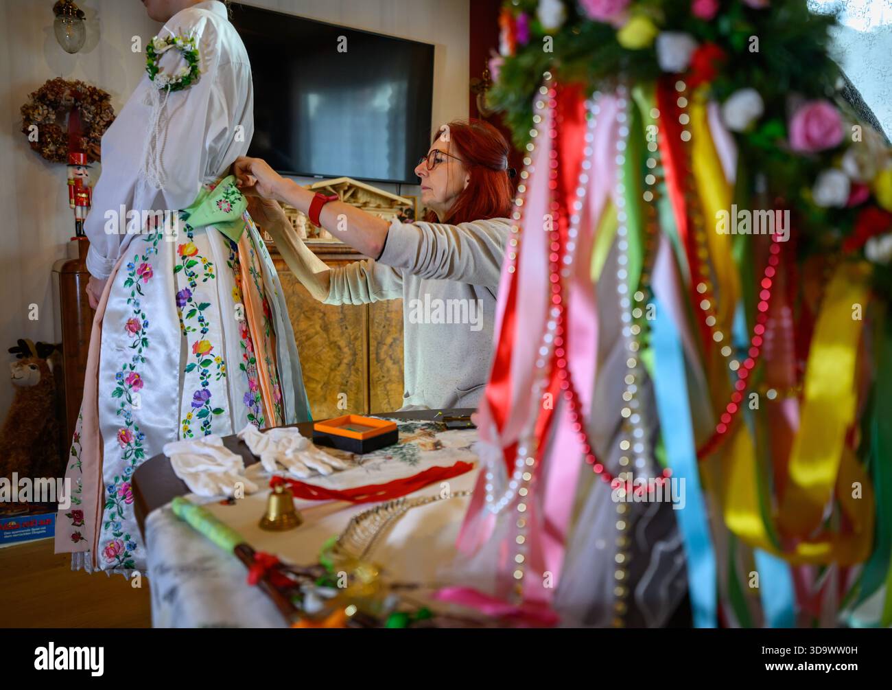 07 December 2025, Brandenburg, Jänschwalde: Rosi Tschuck, chairwoman of ...