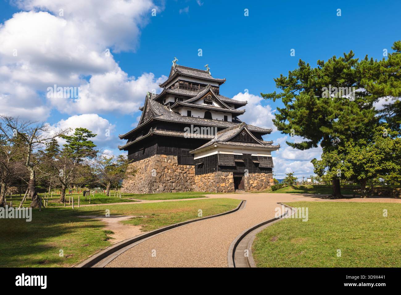 Matsue castle, a national tressure of Japan located in Matsue city ...