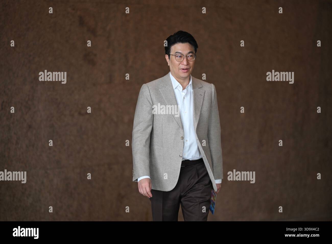 Martin Lee Ka-shing, a chairman of Henderson Land Developmena, leaving ...