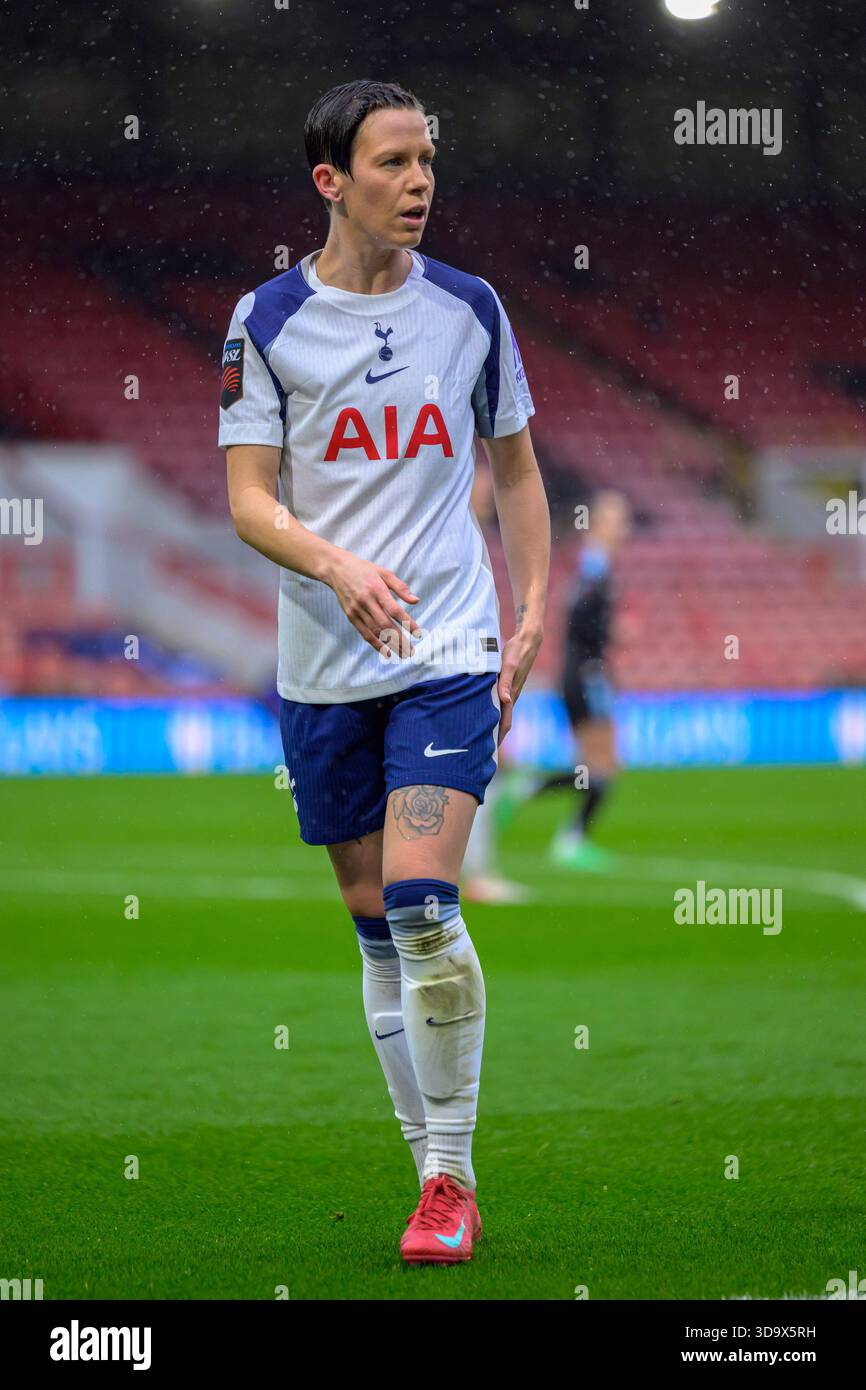 Ashleigh Neville (29 Tottenham Hotspur) during the Barclays Women's ...