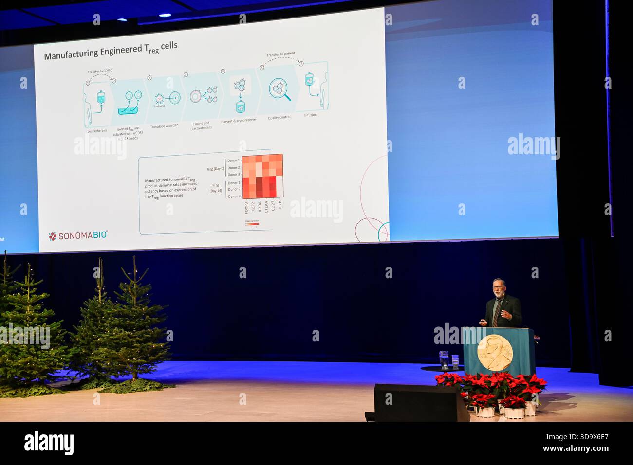 STOCKHOLM, SWEDEN 20251207Fred Ramsdell, Nobel Laureate, in Physiology ...