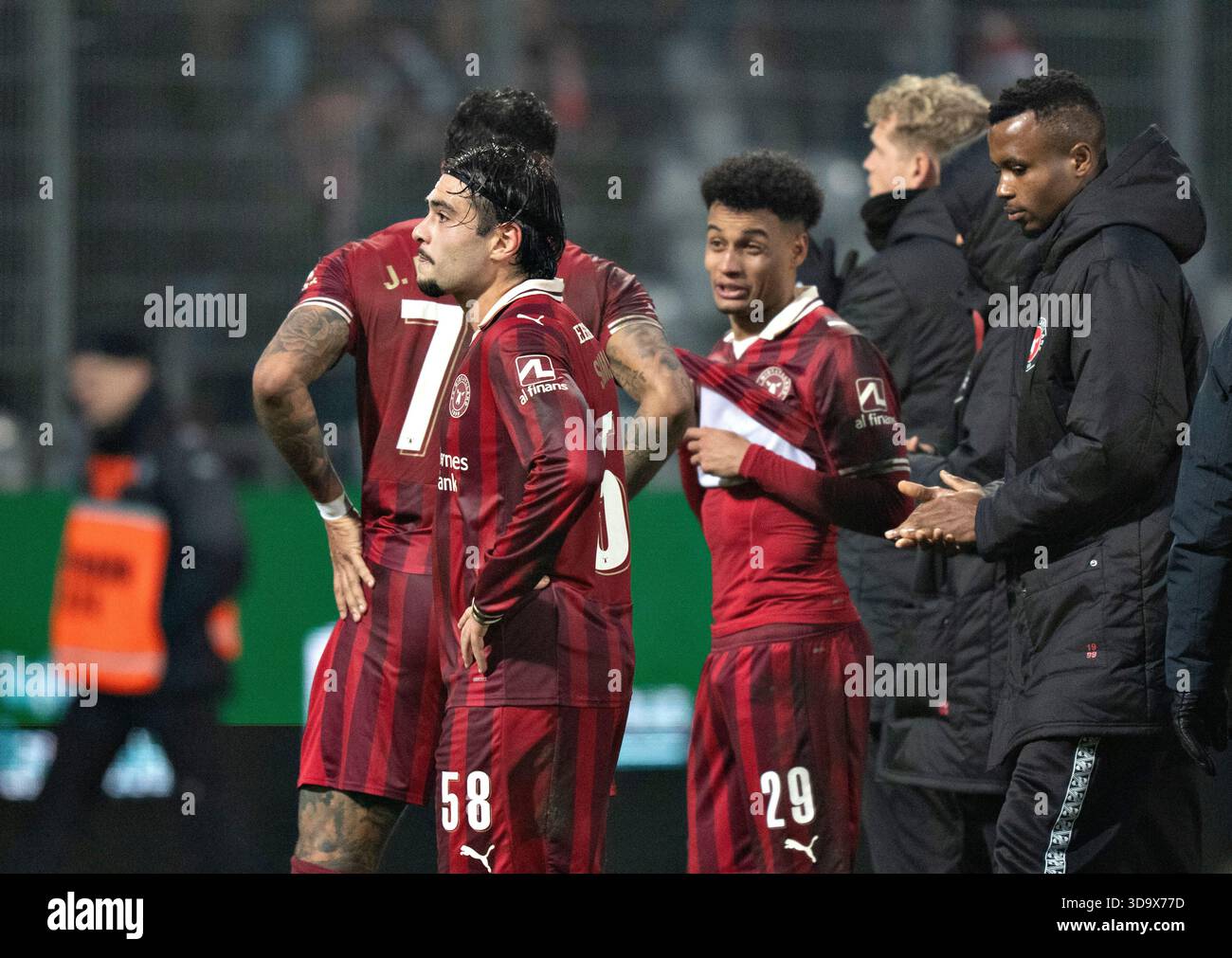 FC Midtjylland's Aral Simsir after the match in the Super League match ...