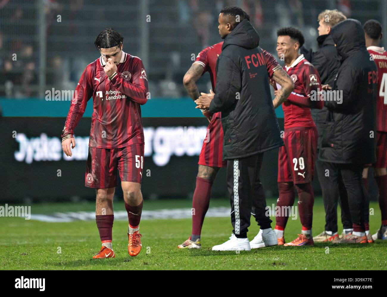 FC Midtjylland's Aral Simsir after the match in the Super League match ...