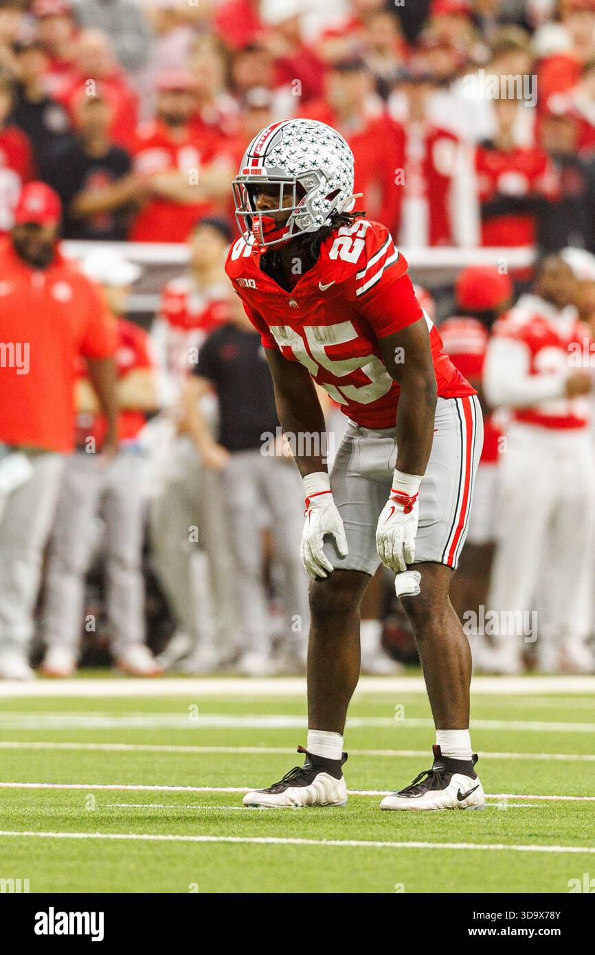 December 06, 2025: Ohio State running back Bo Jackson (25) during NCAA ...