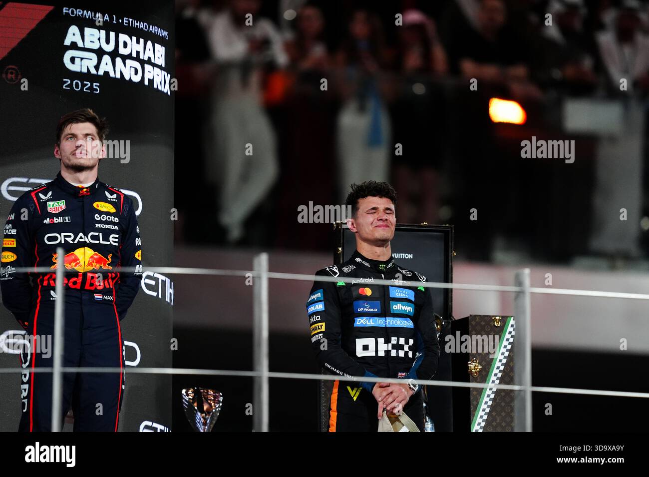 2025 abu dhabi norris podium hi-res stock photography and images - Alamy