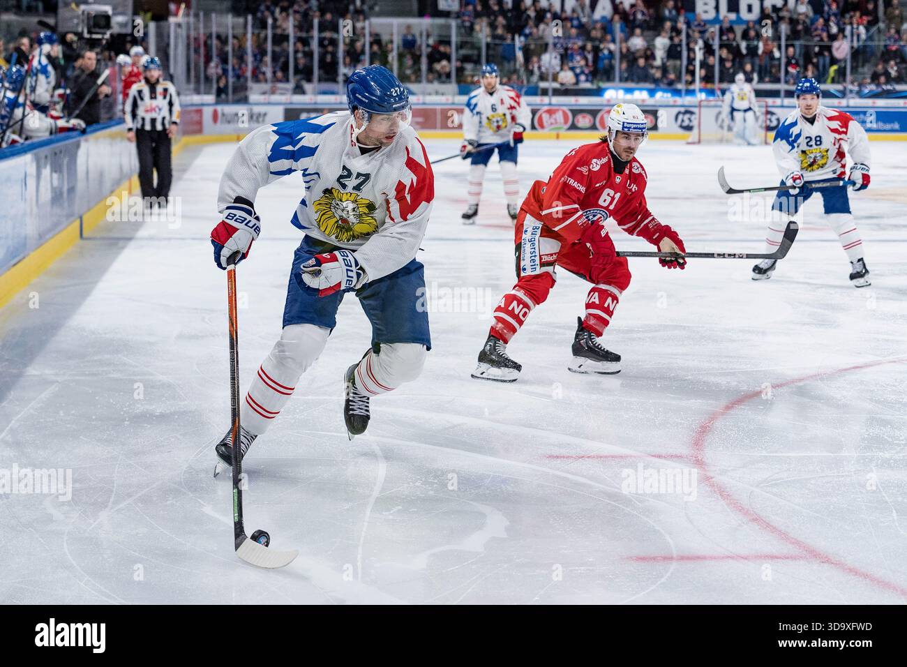 07/12/2025, Zurich, Swiss Life Arena, NL: ZSC Lions - SC Rapperswil ...