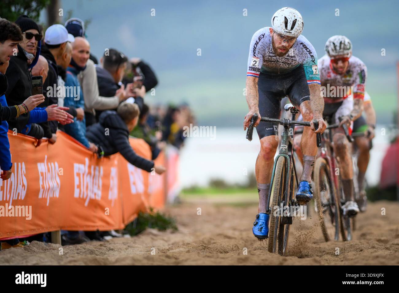 Dutch Joris Nieuwenhuis pictured in action during the men's elite race ...