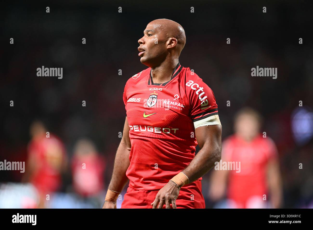 Teddy Thomas of Stade Toulousain during the EPCR Champions Cup match ...