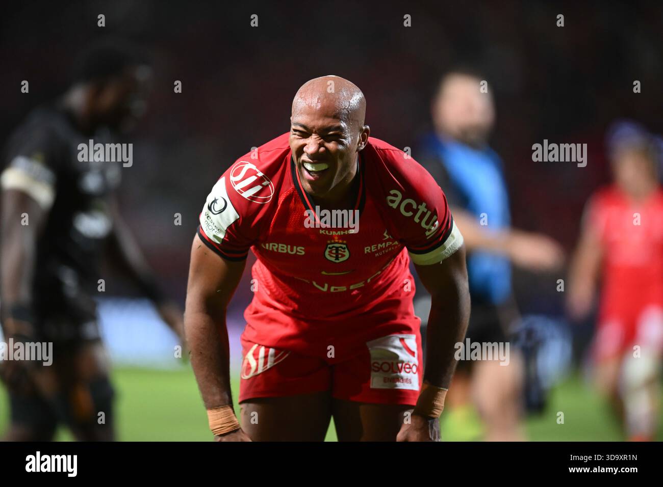 Teddy Thomas of Stade Toulousain during the EPCR Champions Cup match ...