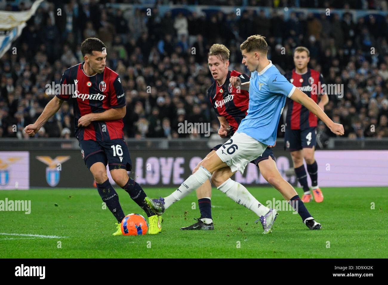 Lazioâ??s Toma Basic during the Italian Football Championship League A ...