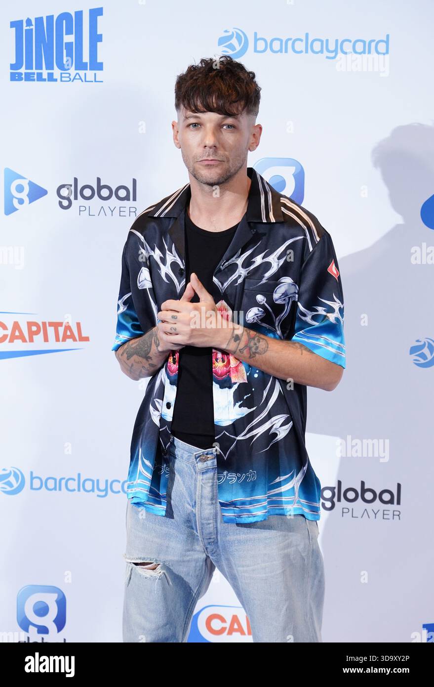Louis Tomlinson during day two of Capital's Jingle Bell Ball with ...