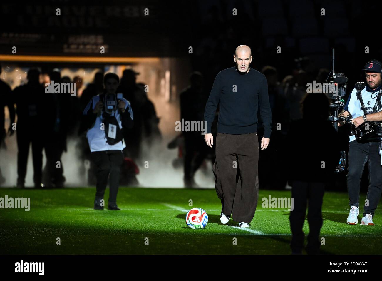 Zinedine ZIDANE during the The Universe League - Marseille 2025 on ...