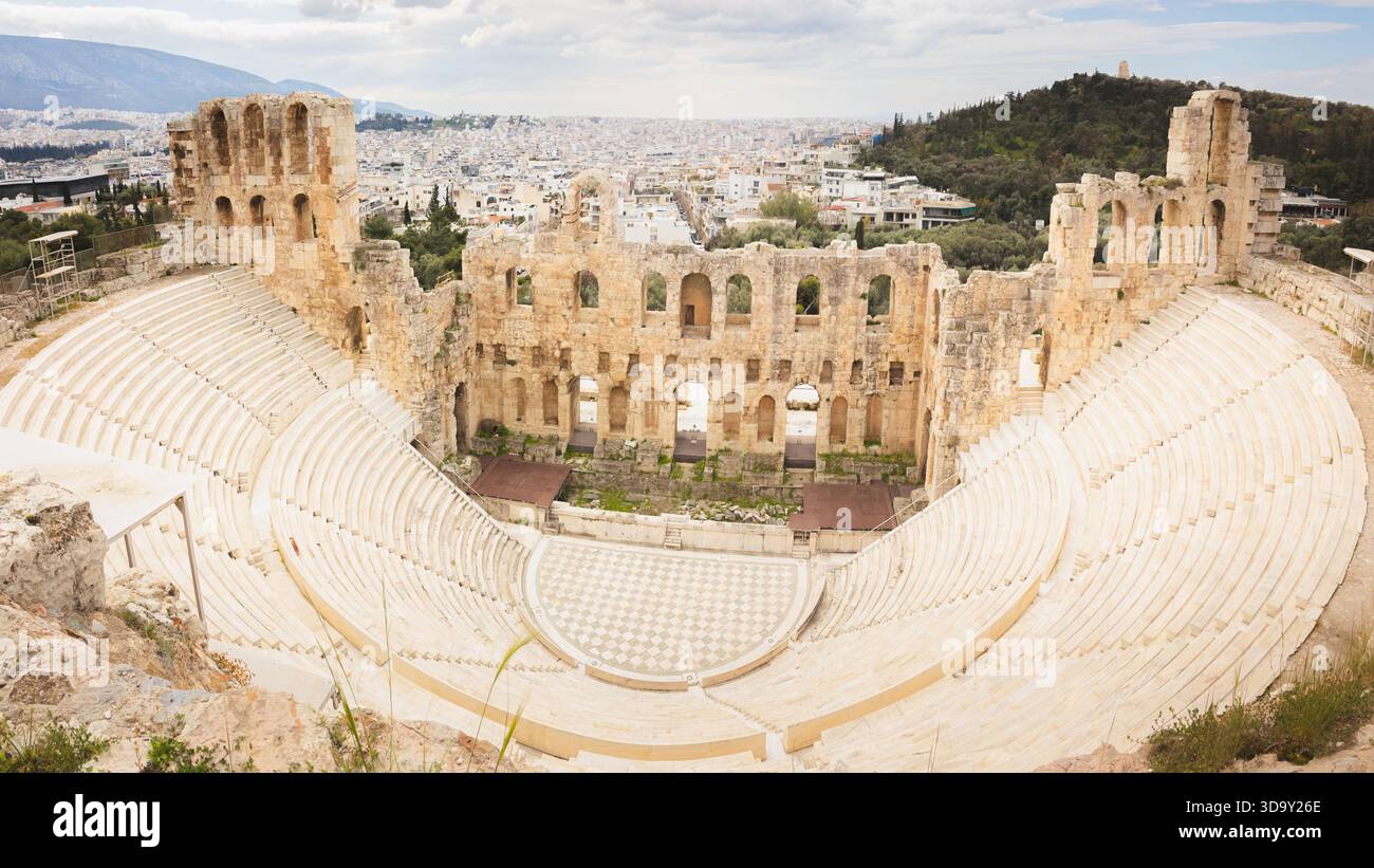 Panoramic view sprawling ruins hi-res stock photography and images - Alamy
