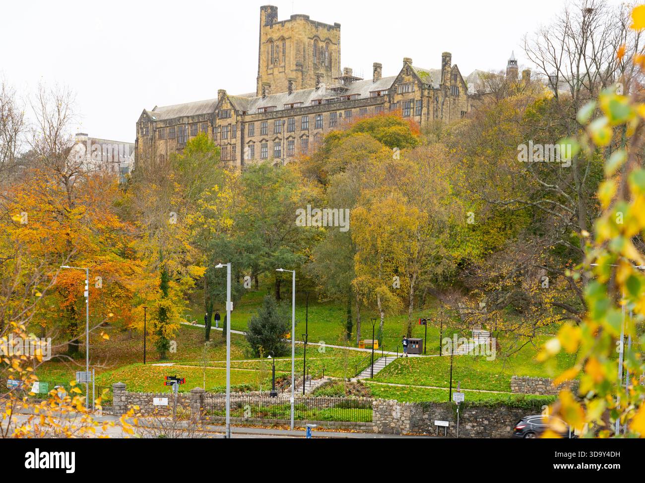 Bangor University, known as the School on the hill, Bangor, Gwynedd ...
