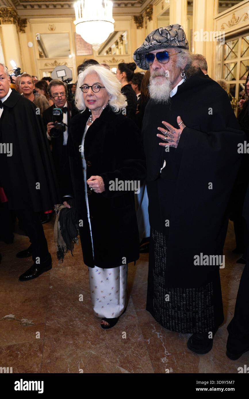 Milan, La Scala Premiere 2025, Guests in the Foyer. Pictured: Roberto D ...
