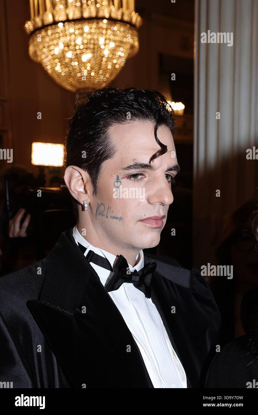 Milan, Guests arrive at the 2025 La Scala Premiere with Shostakovich's ...