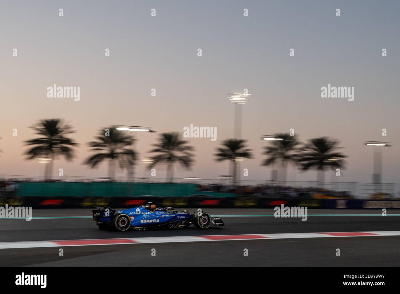 Alexander Albon (Atlassian Williams Racing, Thailand, #23) in the FW47 ...