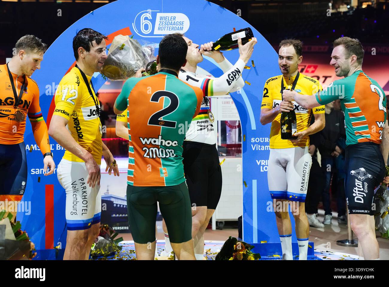 Rotterdam - Jeffrey Hoogland, Harrie Lavreysen, Yanne Dorenbos, Yoeri ...