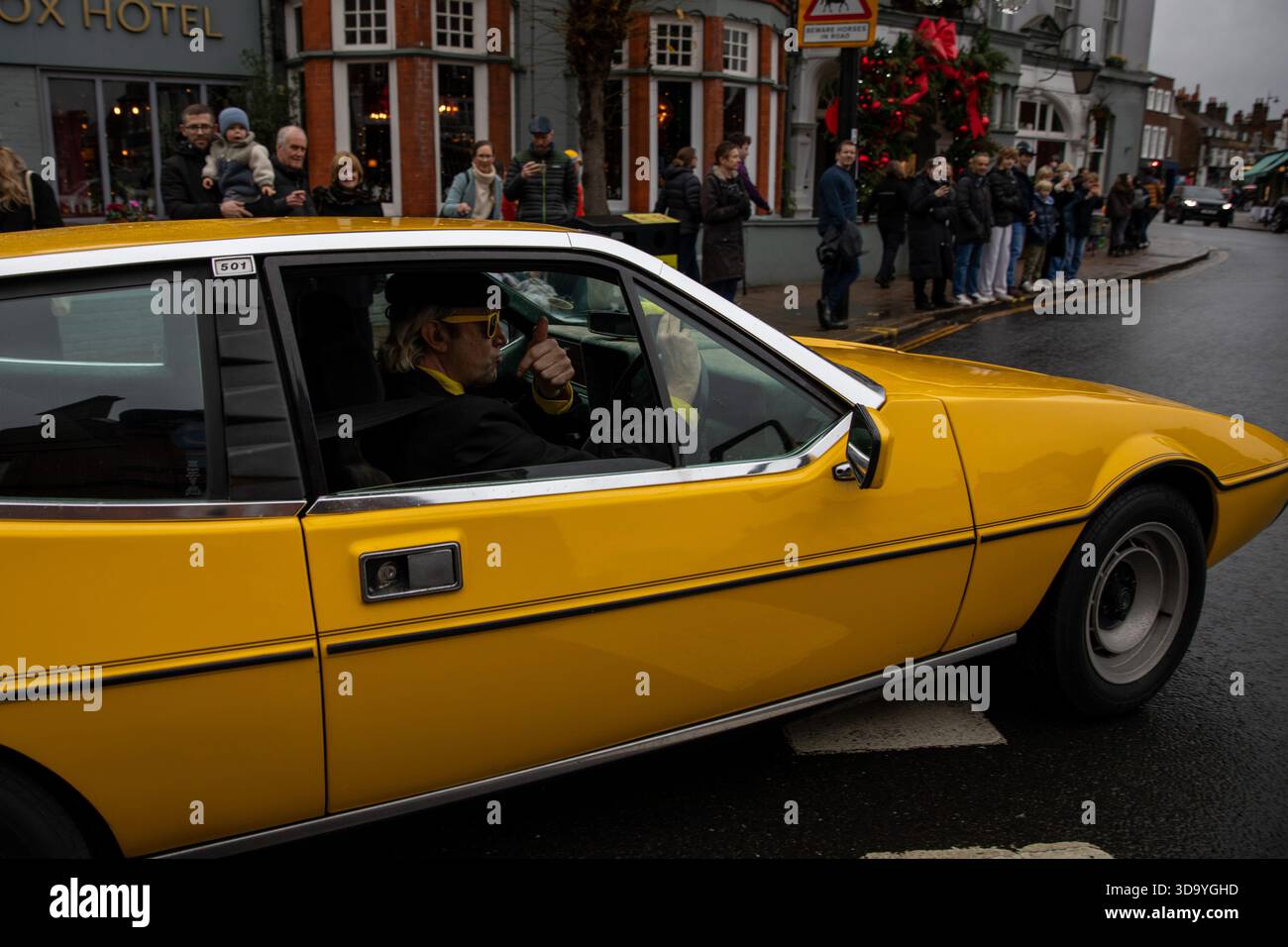 December 7, 2025, London, Merton, United Kingdom: The driver of a ...