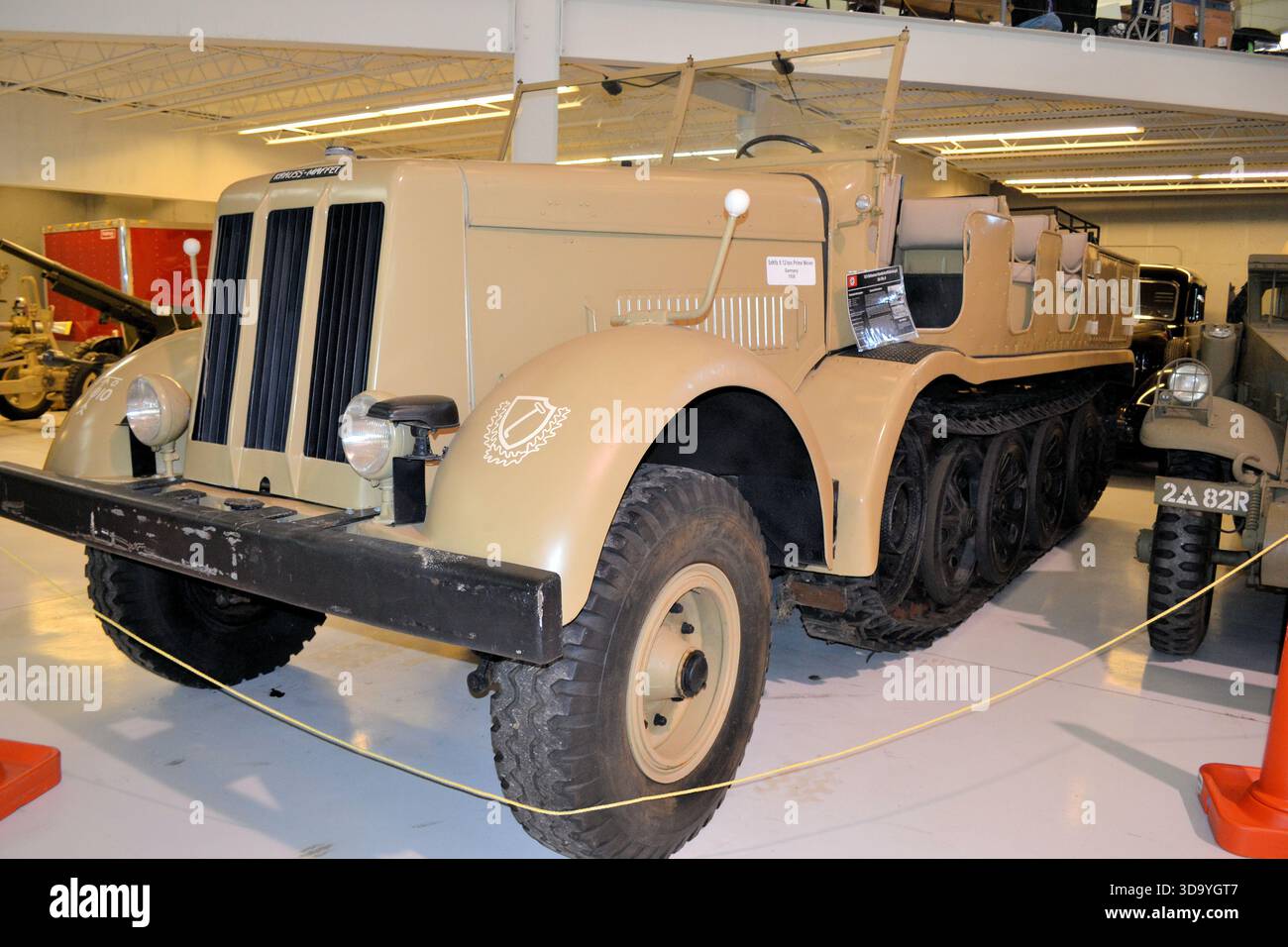 SdKfz 8 WW2 heavy half track prime mover of WW2, used by German forces ...