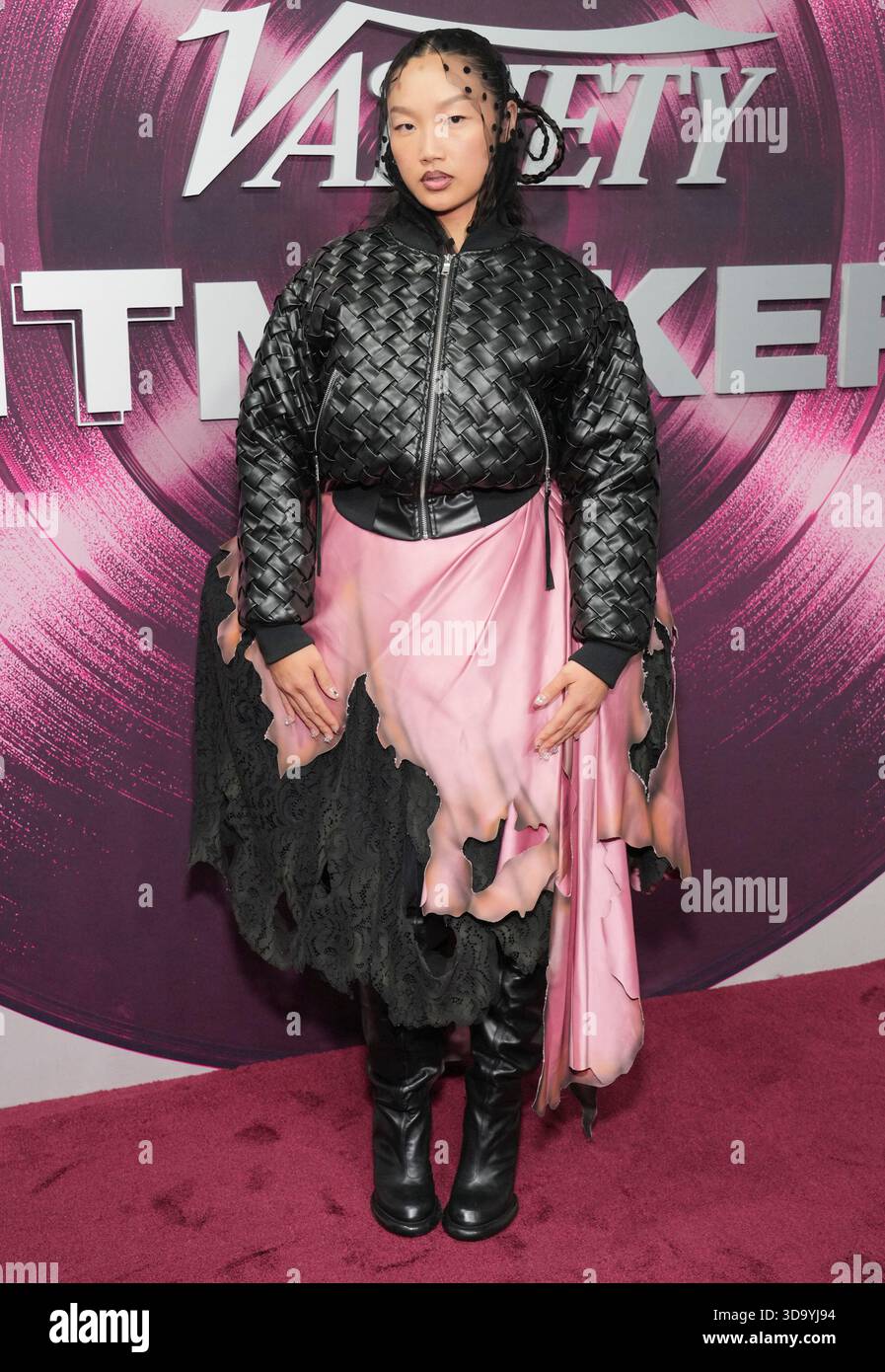 Audrey Nuna arrives at the 2025 Variety Hitmakers Brunch on Saturday ...