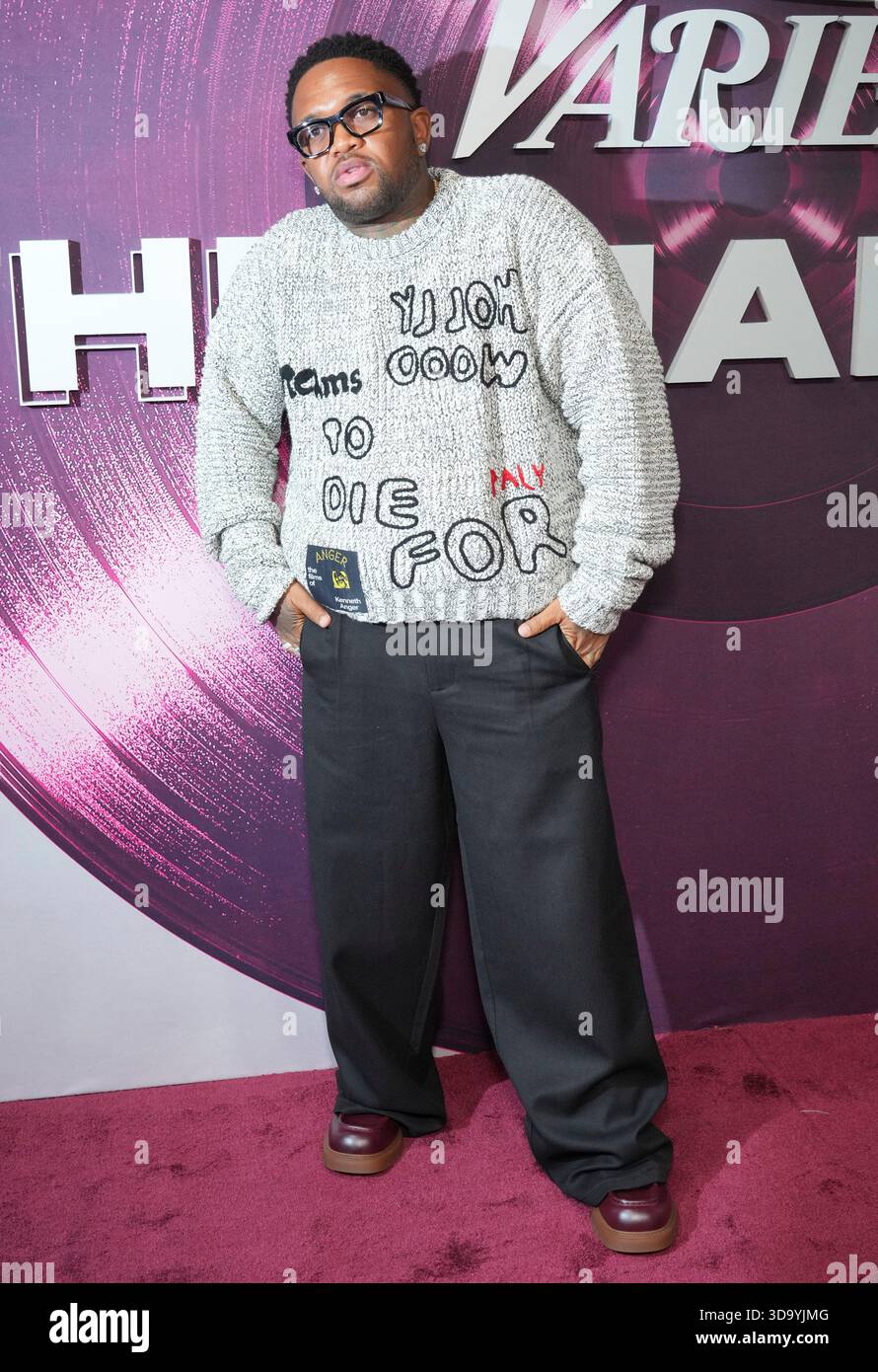 Mustard arrives at the 2025 Variety Hitmakers Brunch on Saturday, Dec ...
