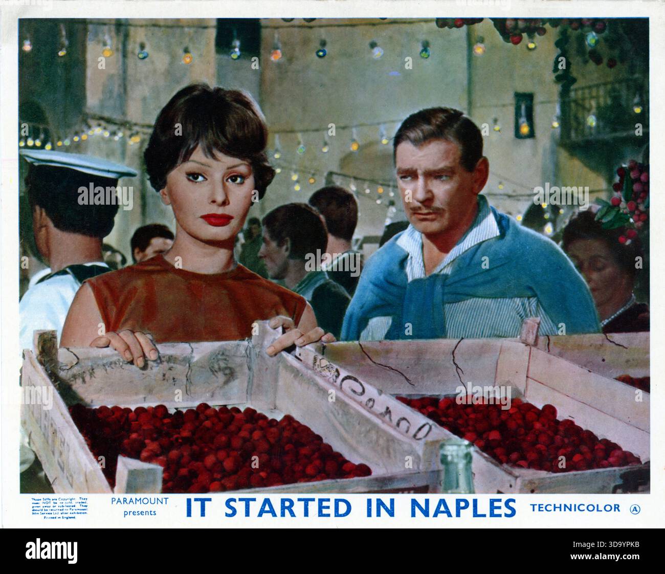 SOPHIA LOREN and CLARK GABLE in IT STARTED IN NAPLES 1960 director ...